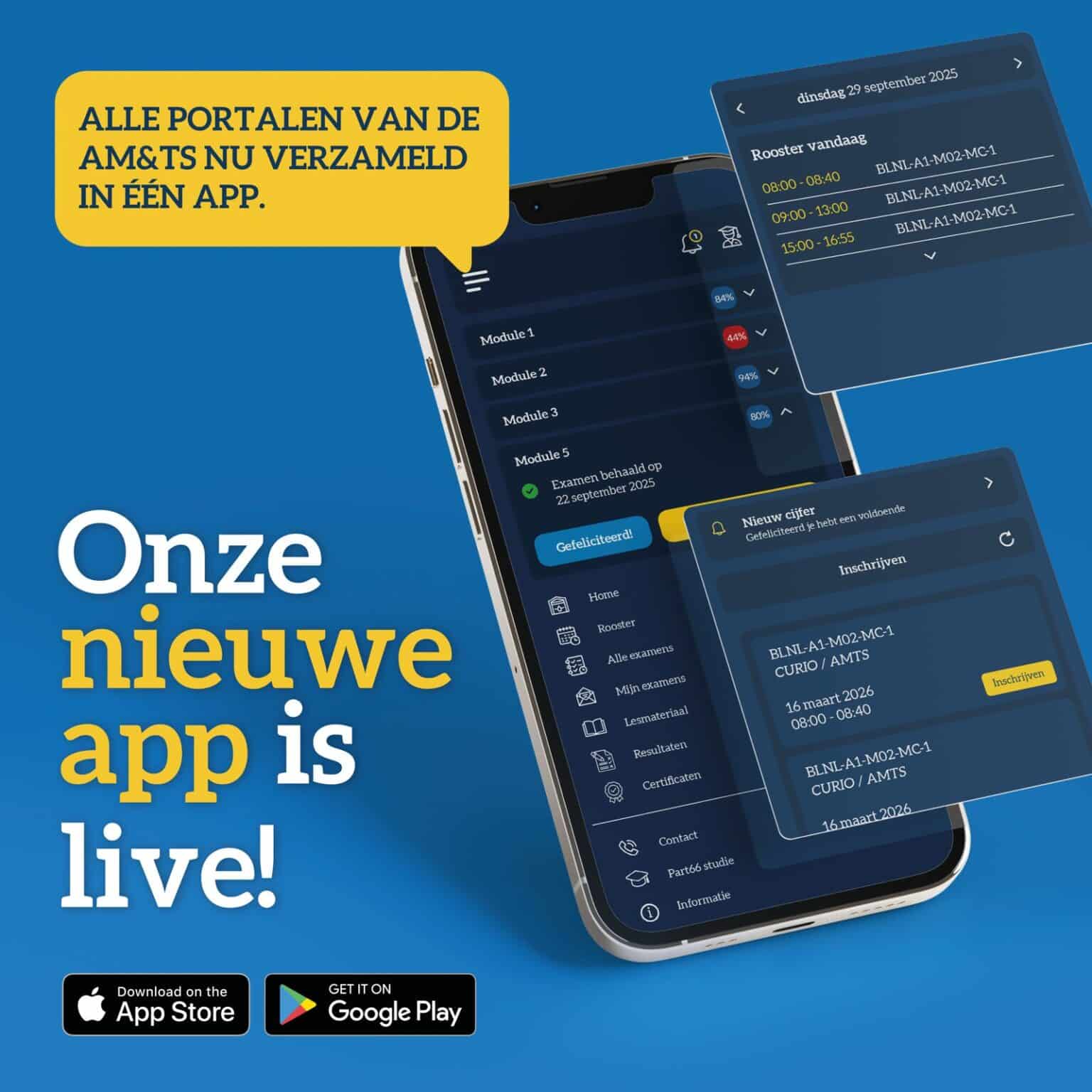 Alles bij de hand met de nieuwe AM&TS App! - AM&TS